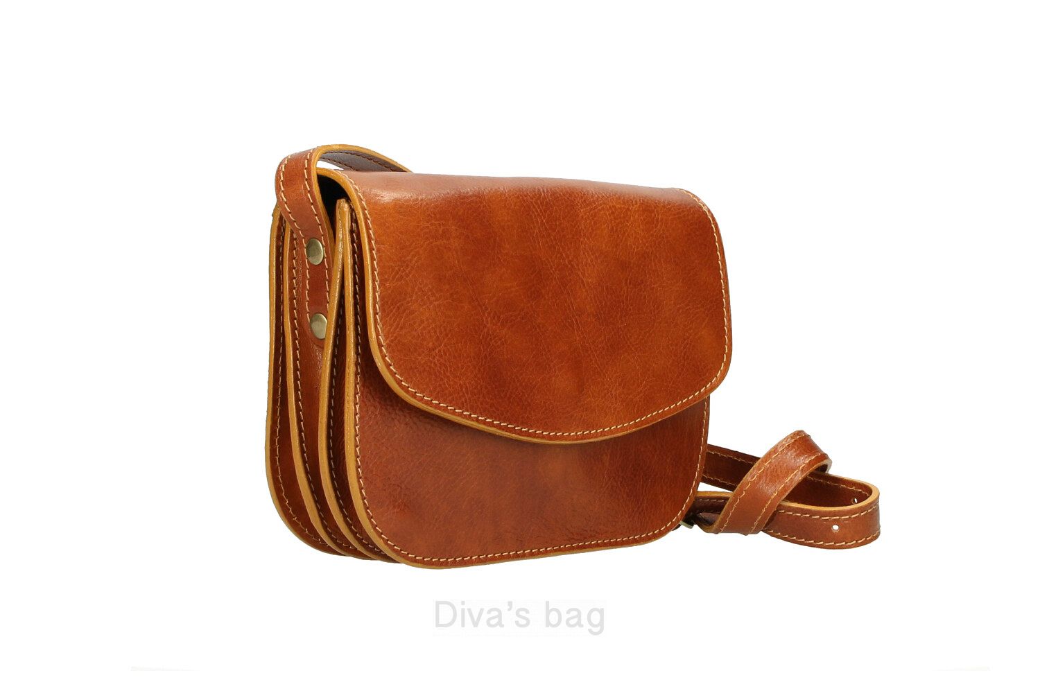 Bine - Leather Messenger Bag