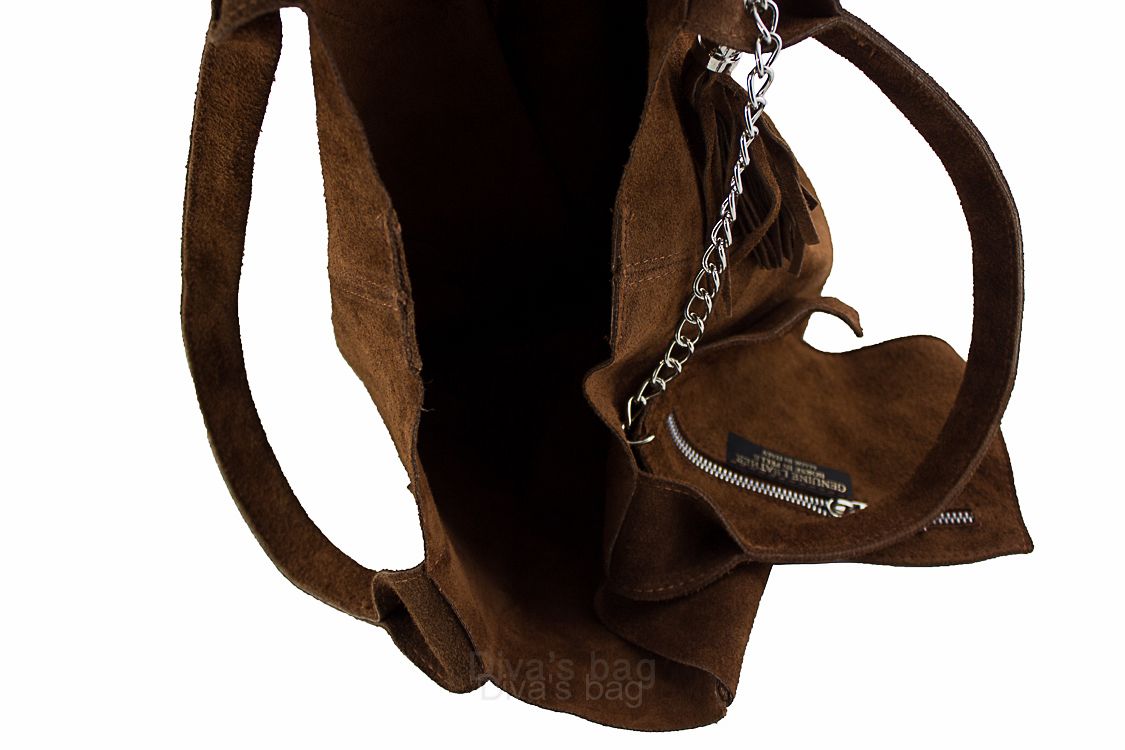 Arianna - Genuine Leather Maxi Bag